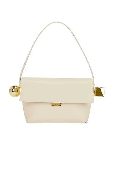 Jacquemus Le Rond Carre Bag - Light Ivory