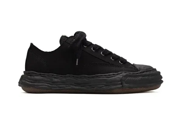 Mihara Yasuhiro Peterson Og Sole Canvas Sneakers - Black