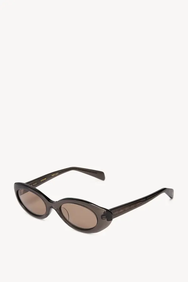 THE ROW Ella Sunglasses Grey