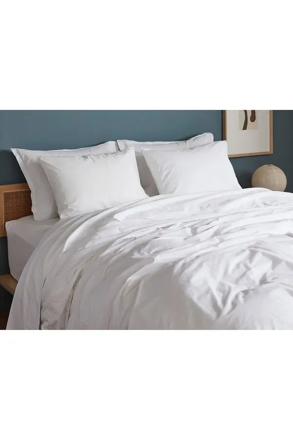 PARACHUTE Percale Duvet Cover - White