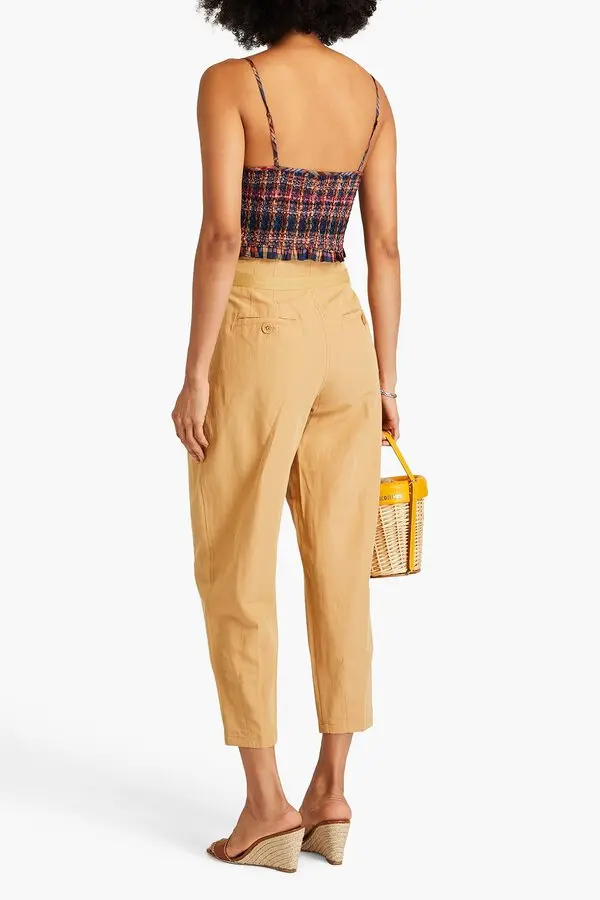 Ulla Johnson Alda Cropped Tapered Pants