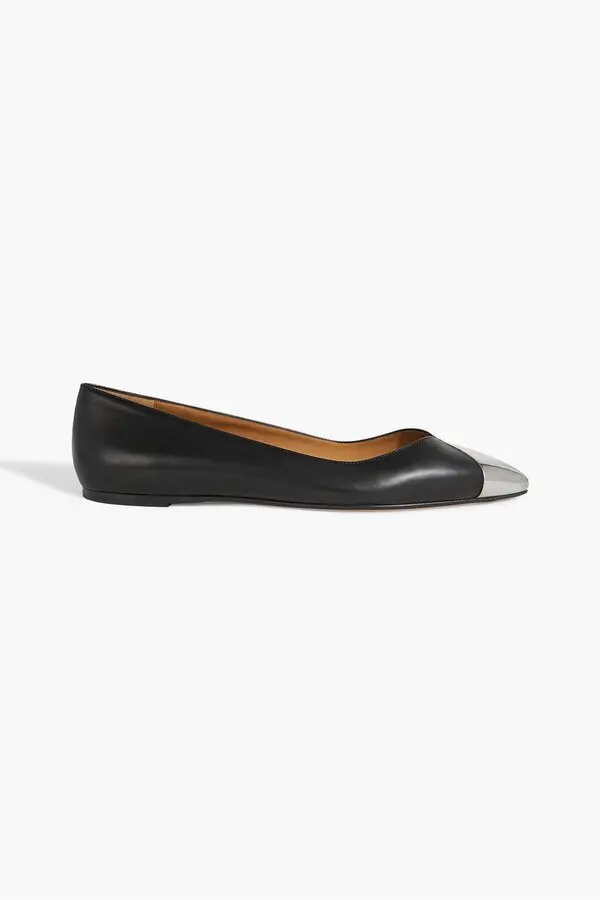 Isabel Marant Étoile Arsan Embellished Leather Flats