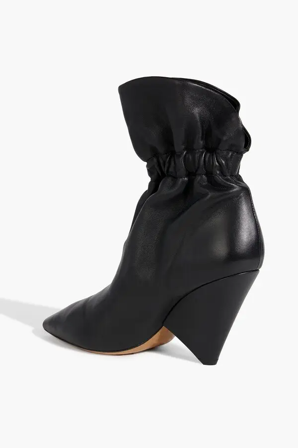Isabel Marant Étoile Lileas Leather Ankle Boots