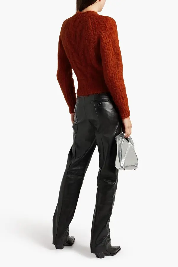 Isabel Marant Étoile Palima Cable-knit Sweater - Orange