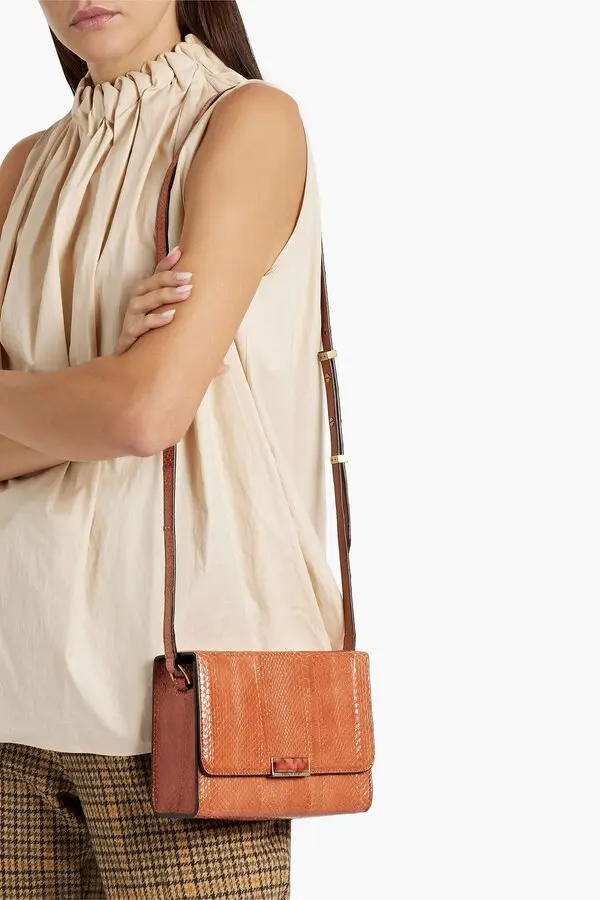 Isabel Marant Étoile Caissie Elaphe Crossbody Bag