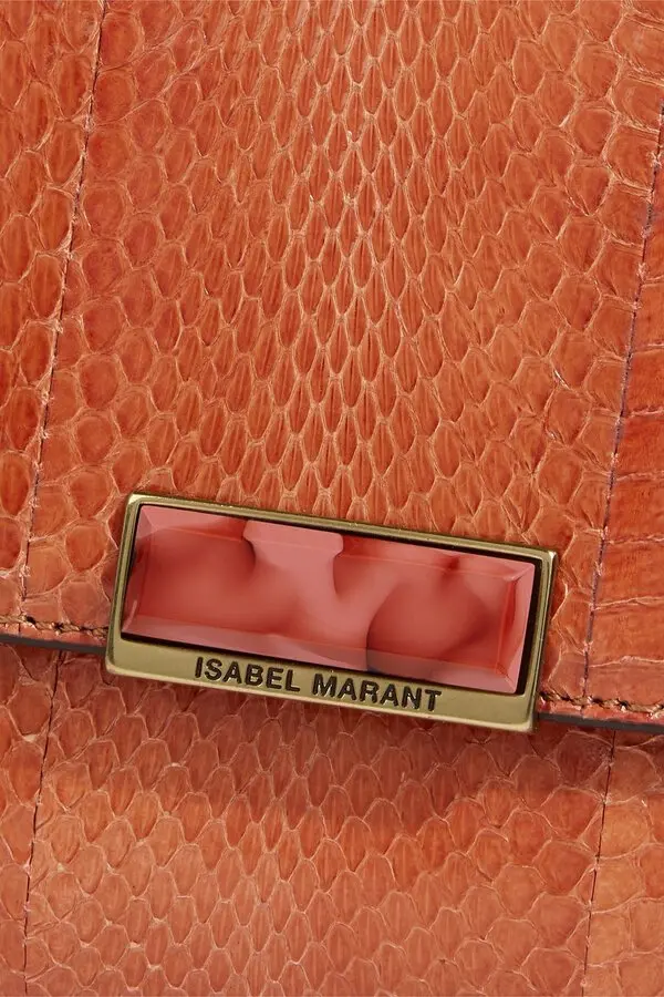 Isabel Marant Étoile Caissie Elaphe Crossbody Bag