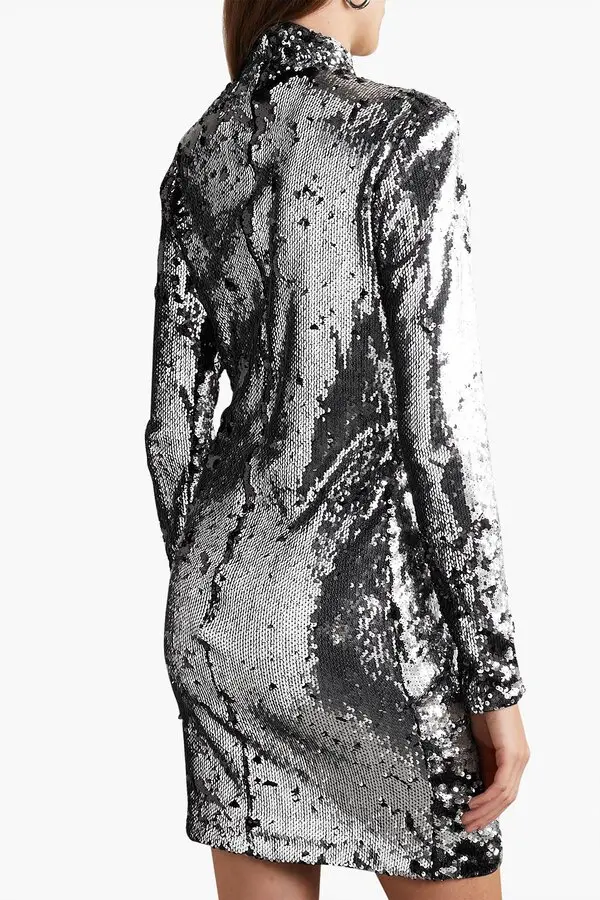 isabel marant silver dress Heliane Dress - Female - Silver - Size 34