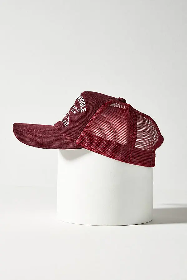 Anthropologie Worn/West Pink Corduroy Trucker Hat Worn/West Trucker Hat | Anthropologie main image 2