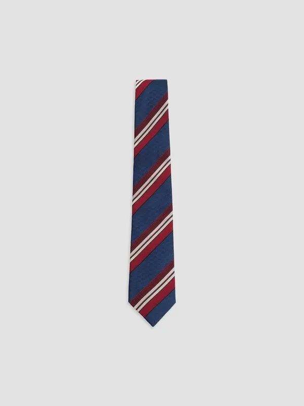 Valentino Garavani Valentie Striped Silk Tie