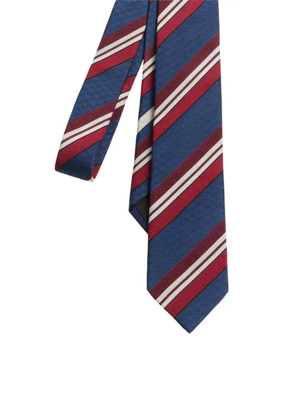 Valentino Garavani Valentie Striped Silk Tie