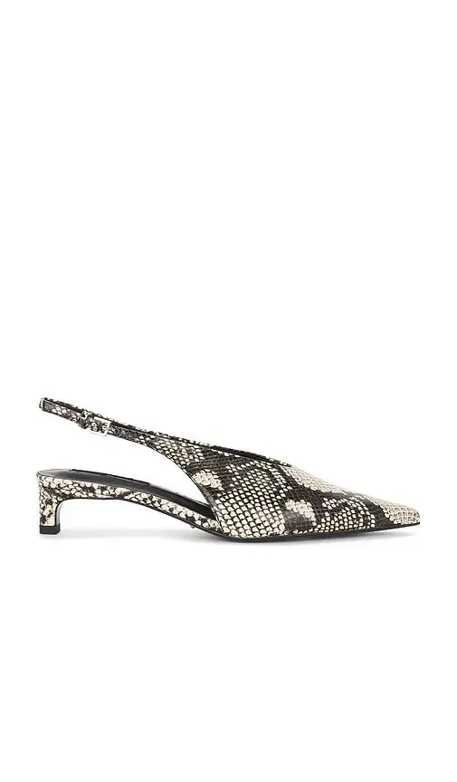 TONY BIANCO Charlie Slingback Heels - Cream