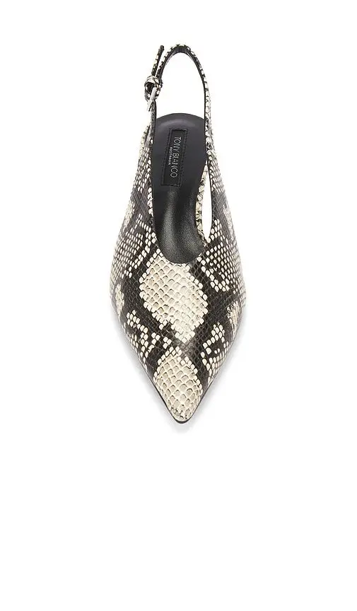 TONY BIANCO Charlie Slingback Heels - Cream