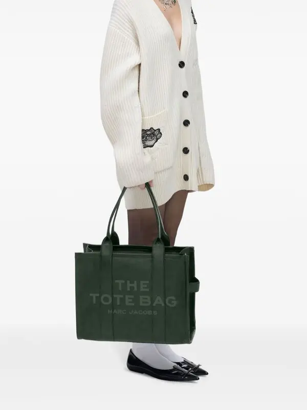 Marc Jacobs Leather Tote Bag - Green