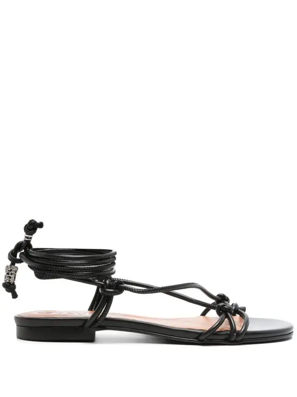 GANNI Knotted Sandals