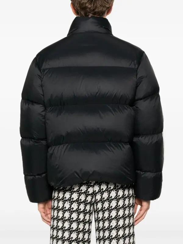 Amiri Bones-print Padded Jacket - Black