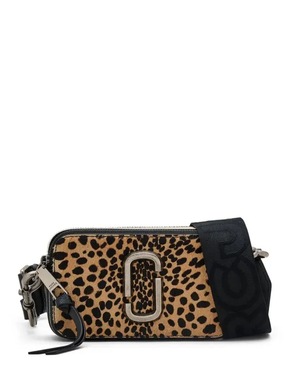Marc Jacobs Snapshot Cheetah Crossbody Bag - Brown