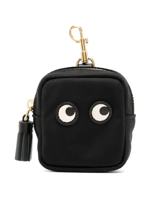 ANYA HINDMARCH Eyes Ear Phone Travel Pouch - Black