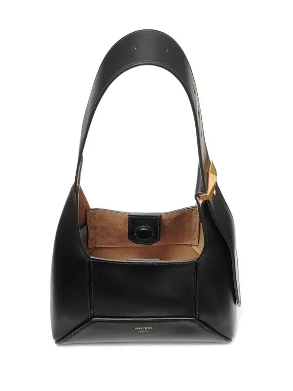 JIMMY CHOO Small Diamond Shoulder Bag - Black