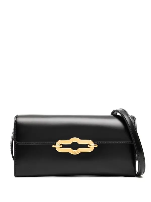 Mulberry Pimlico Wallet On Strap - Black