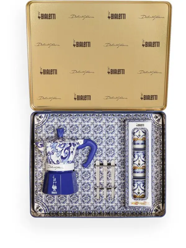 Dolce & Gabbana Medium Moka Box - Blue
