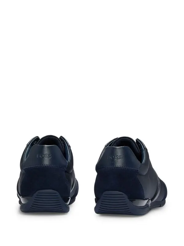 BOSS Panelled-design Sneakers - Blue