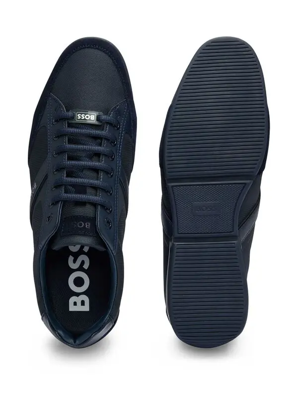 BOSS Panelled-design Sneakers - Blue