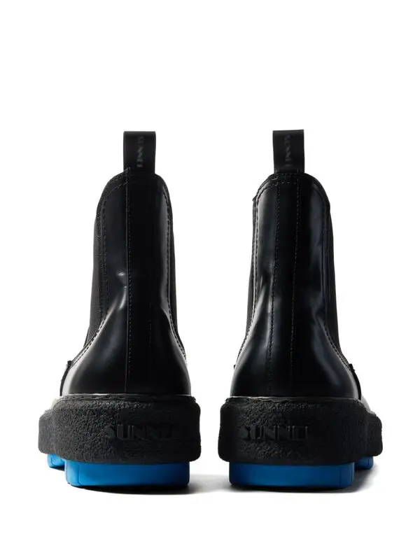 Sunnei Cemento Chelsea Boots - Black