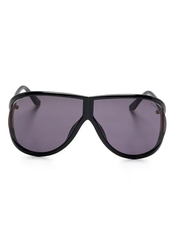 TOM FORD Axel Shield Sunglasses - Black