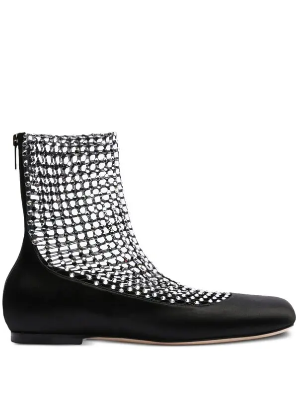 Rene Caovilla Rhinestone-embellished Ballerina Shoes