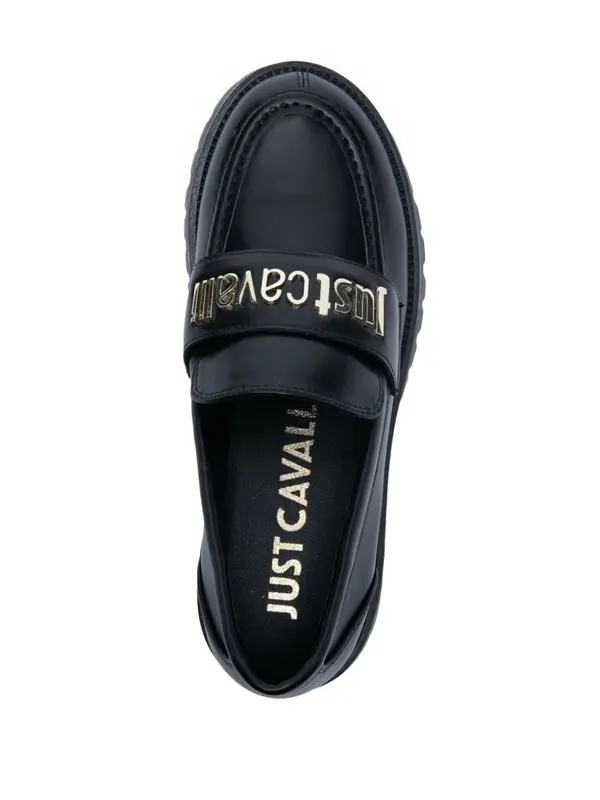 Just Cavalli Logo-plaque Loafers