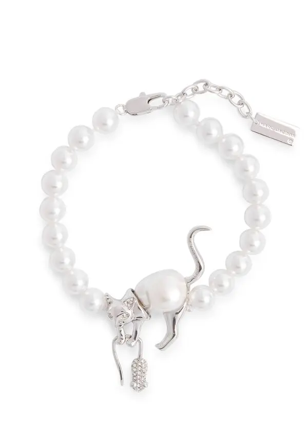 Marc Jacobs Cat And Mouse Bracelet - Silver