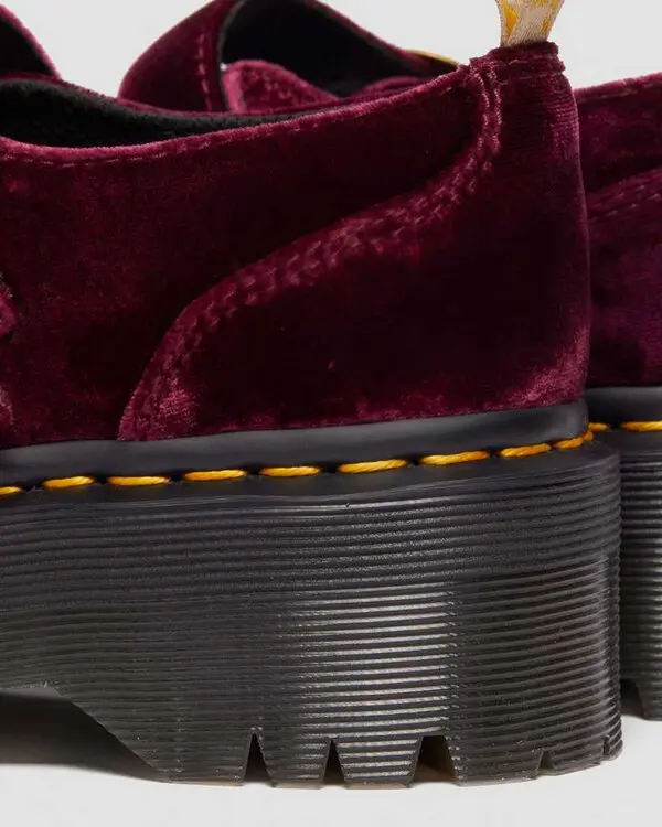 Dr. Martens Vegan Addina Velvet Mary Jane Shoes