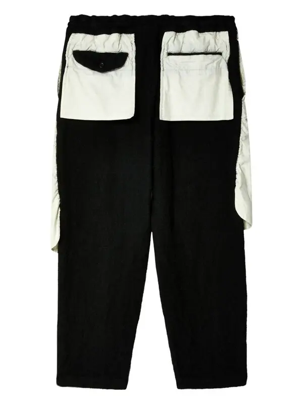 BLACK COMME DES GARÇONS Two-tone Trousers
