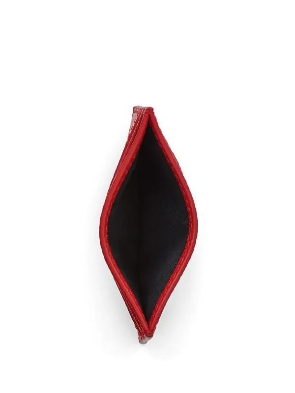 Marc Jacobs The Leather Card Case Cardholder - Red
