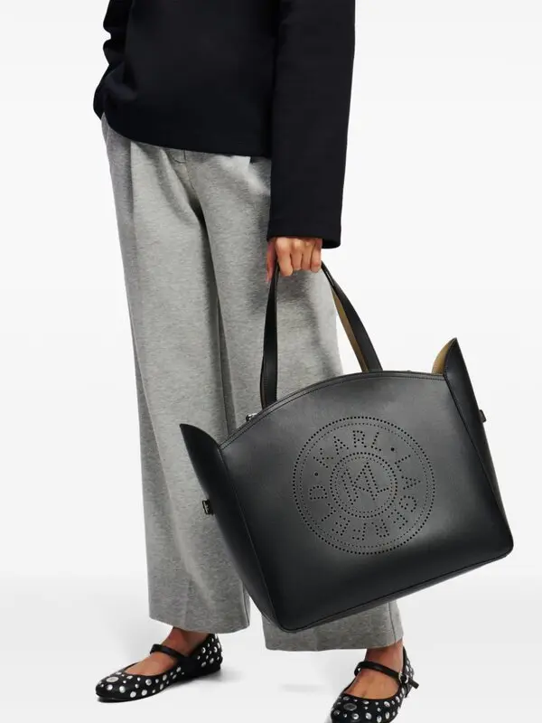 Karl Lagerfeld K/circle Perforated Tote