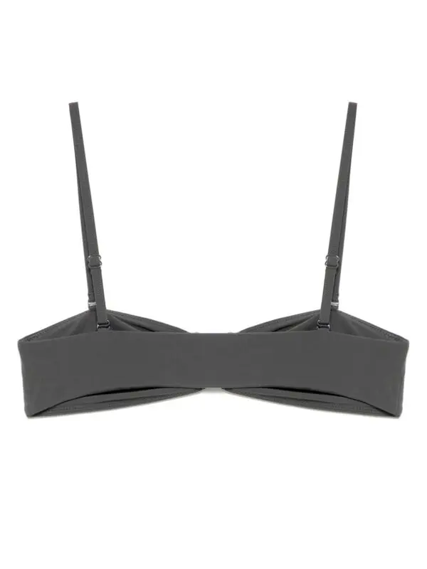 Christopher Esber Ruched Bandeau Bikini Top