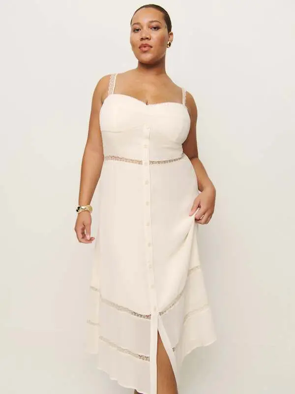 REFORMATION Wynton Dress Es