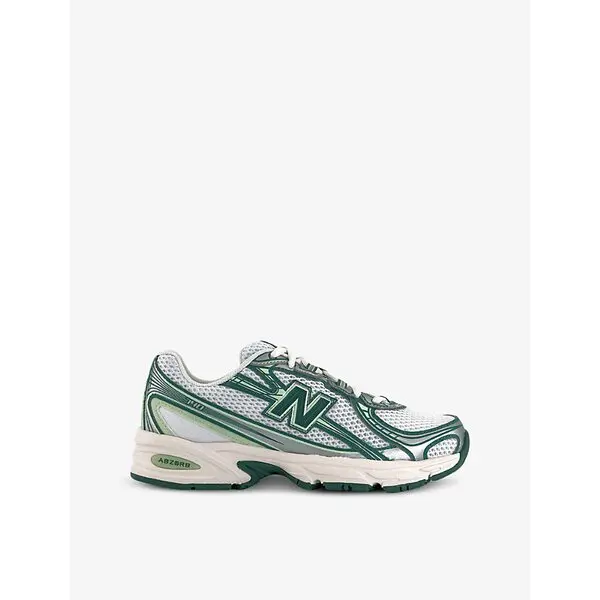 NEW BALANCE 740 V2 Logo-embroidered Low-top Trainers