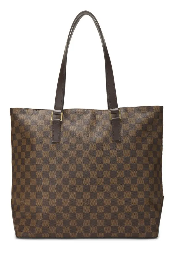 LOUIS VUITTON Damier Ebene Cabas Mezzo - Brown