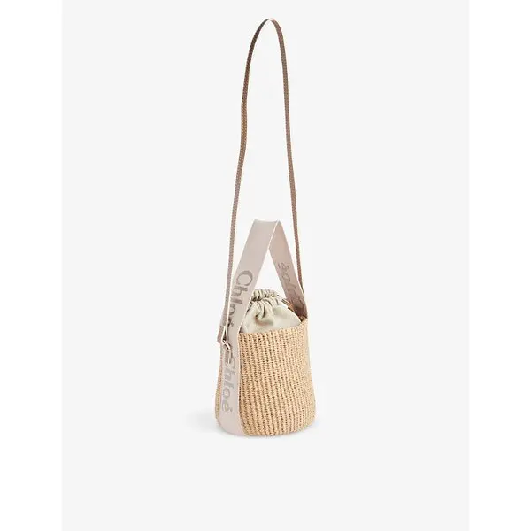 Chloé Woody Small Paper Bucket Bag
