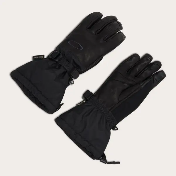 Oakley Ellipse Goatskin Gauntlet Gloves - Black