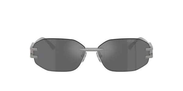 Versace Sunglasses - Grey Mirror Silver