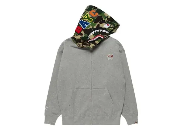 A BATHING APE X Bayc Shark Full Zip Hoodie