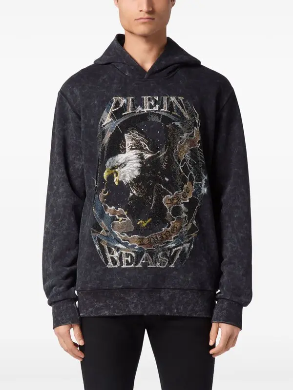 Philipp Plein Logo-embellished Hoodie
