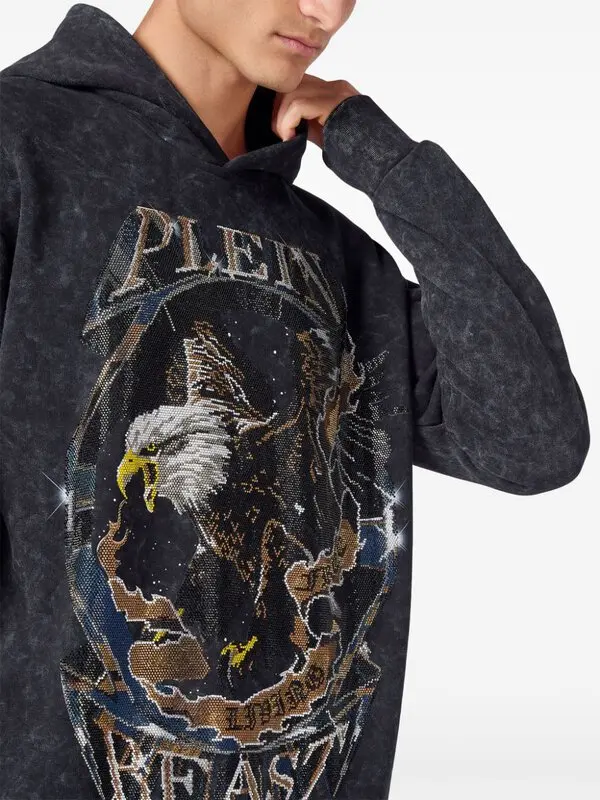 Philipp Plein Logo-embellished Hoodie