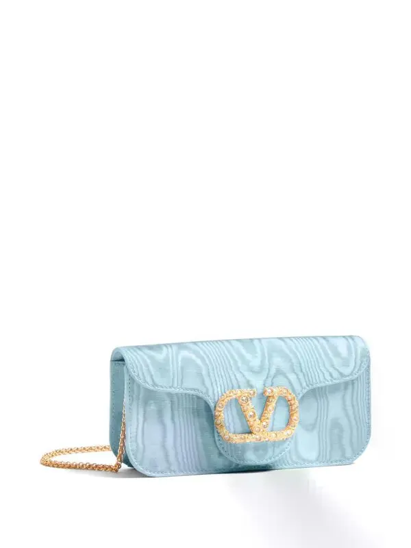 Valentino Garavani Locò Clutch Bag - Blue