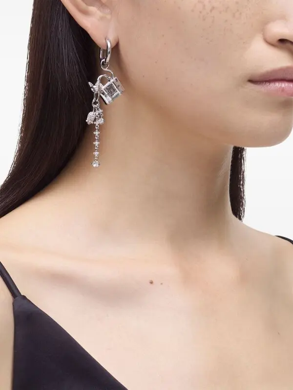 Marc Jacobs Cats Out Of The Bag Dangle Earrings
