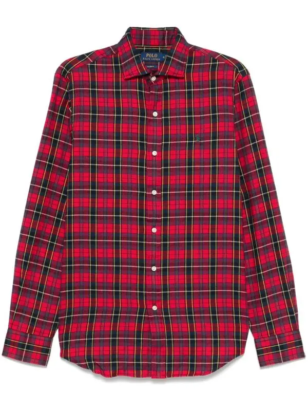 Polo Ralph Lauren Tartan-check Shirt - Red