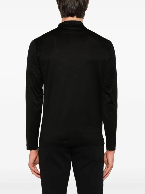 Canali Lightweight-jersey Polo Shirt
