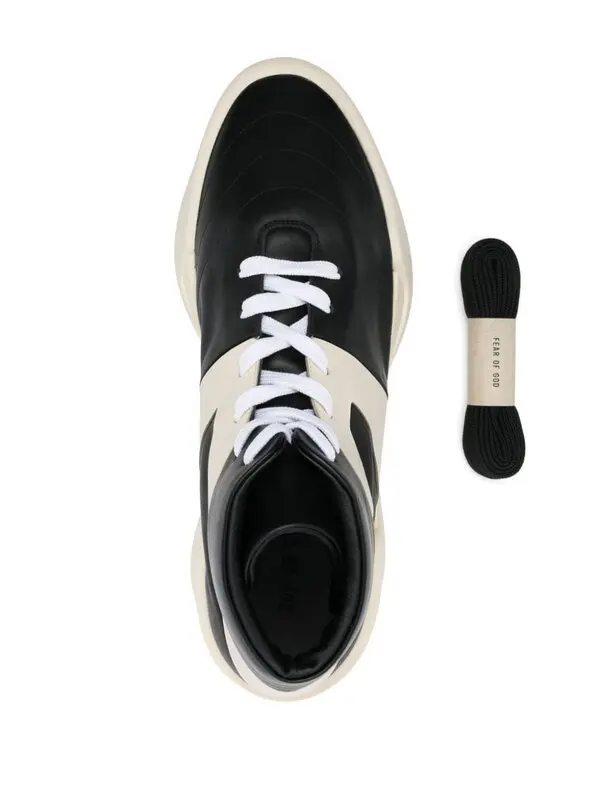 Fear Of God Leather Sneakers - Black